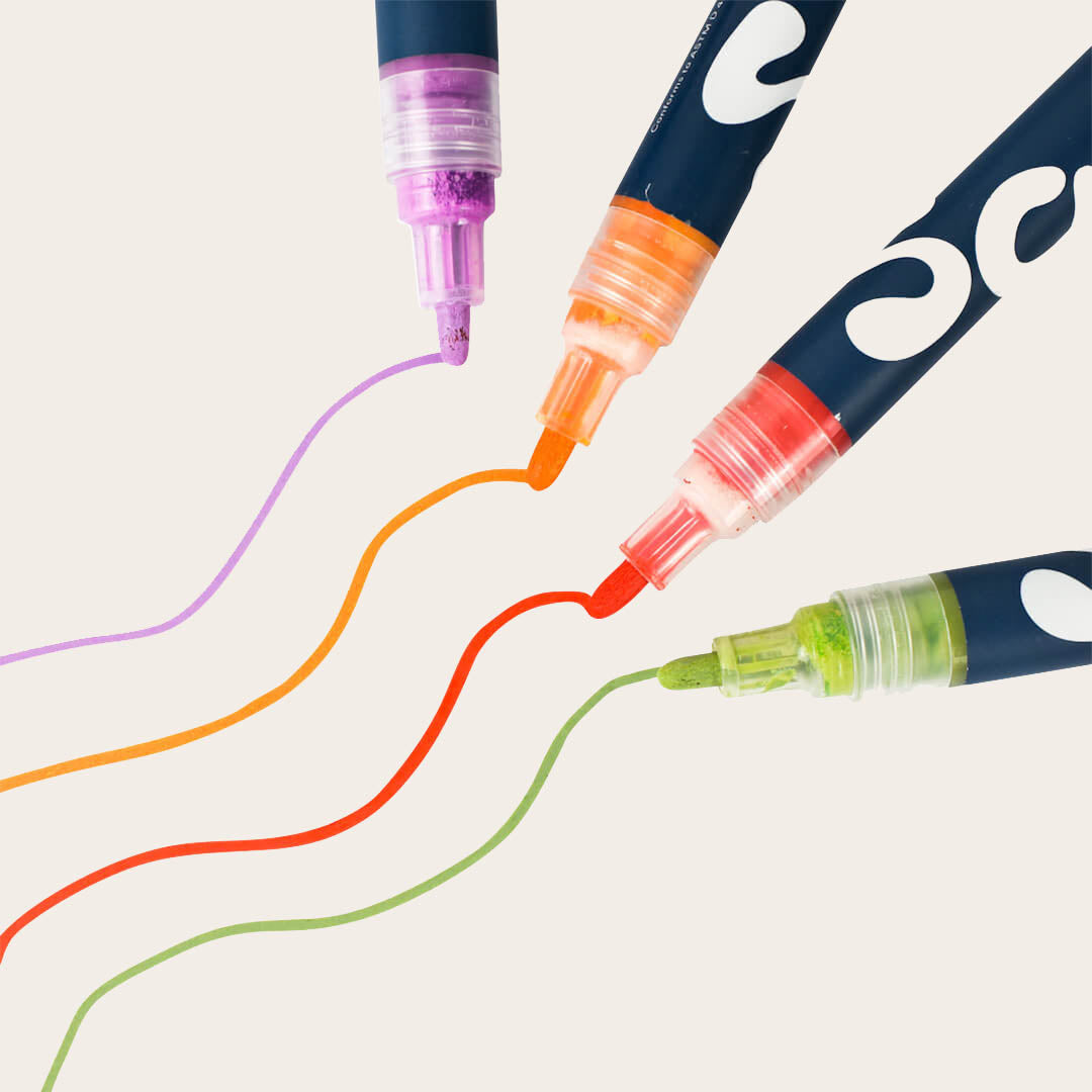 Sculpd Acrylic Paint Pens - 4 Packs