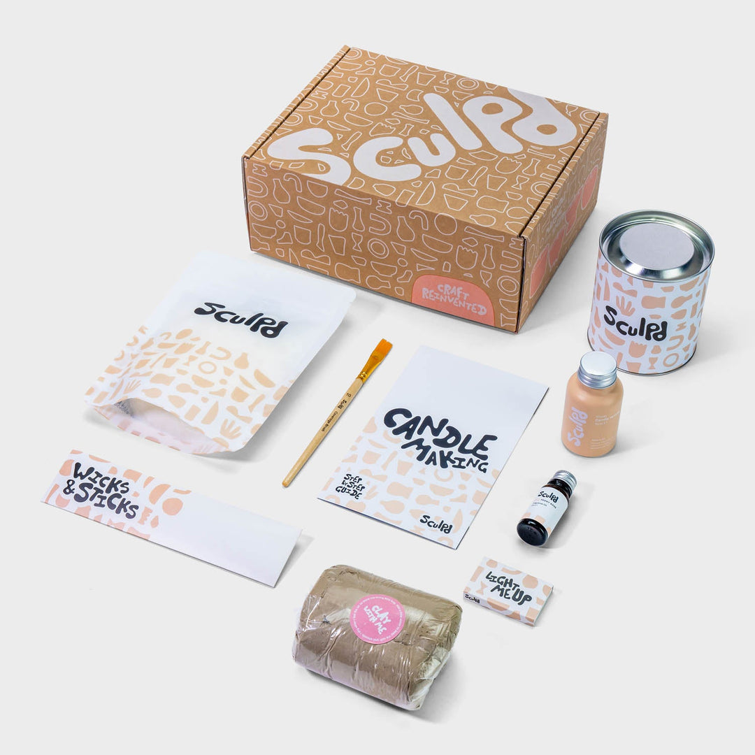 Candle Making & Canvas Painting Bundle - The 2-in-1 Craft Bundle – Sculpd