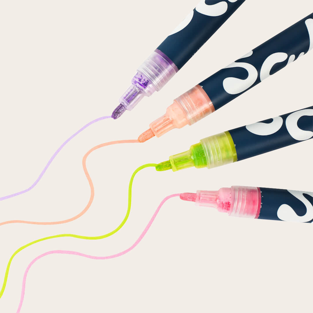 Sculpd Acrylic Paint Pens - 4 Packs